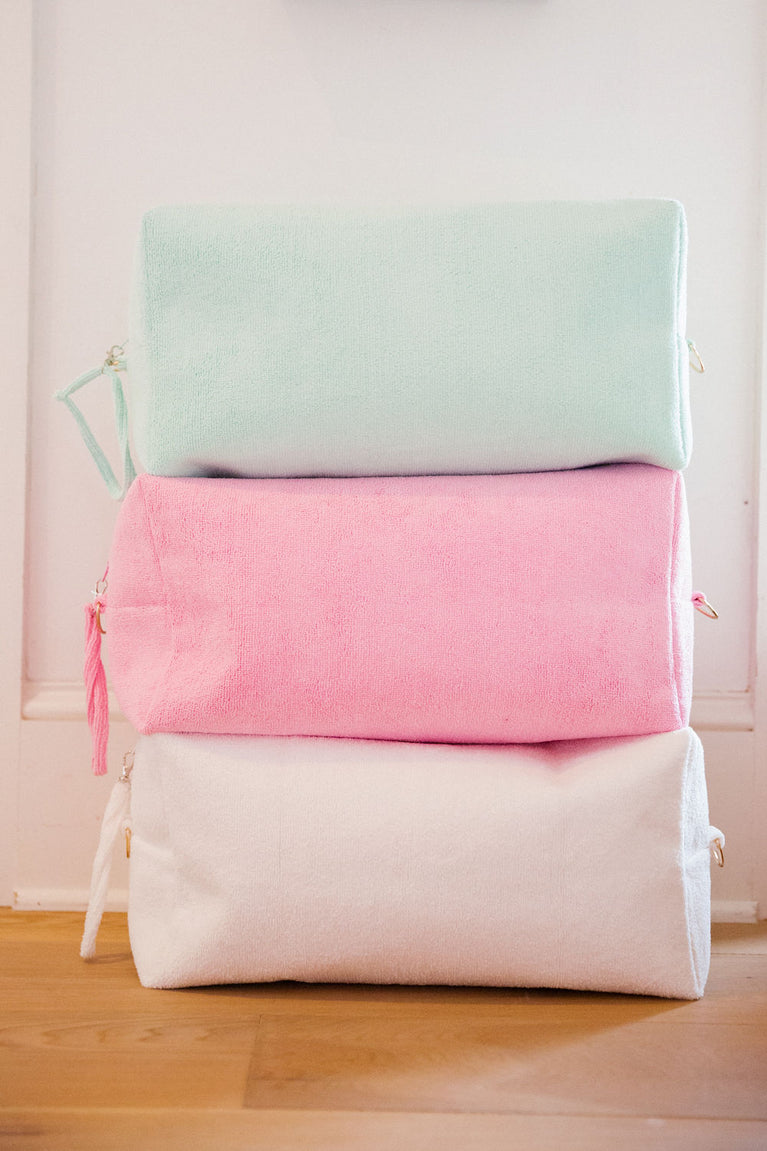 CUSTOM LARGE TERRY CLOTH BAG "CUSTOMIZE YOUR OWN" – Judith March