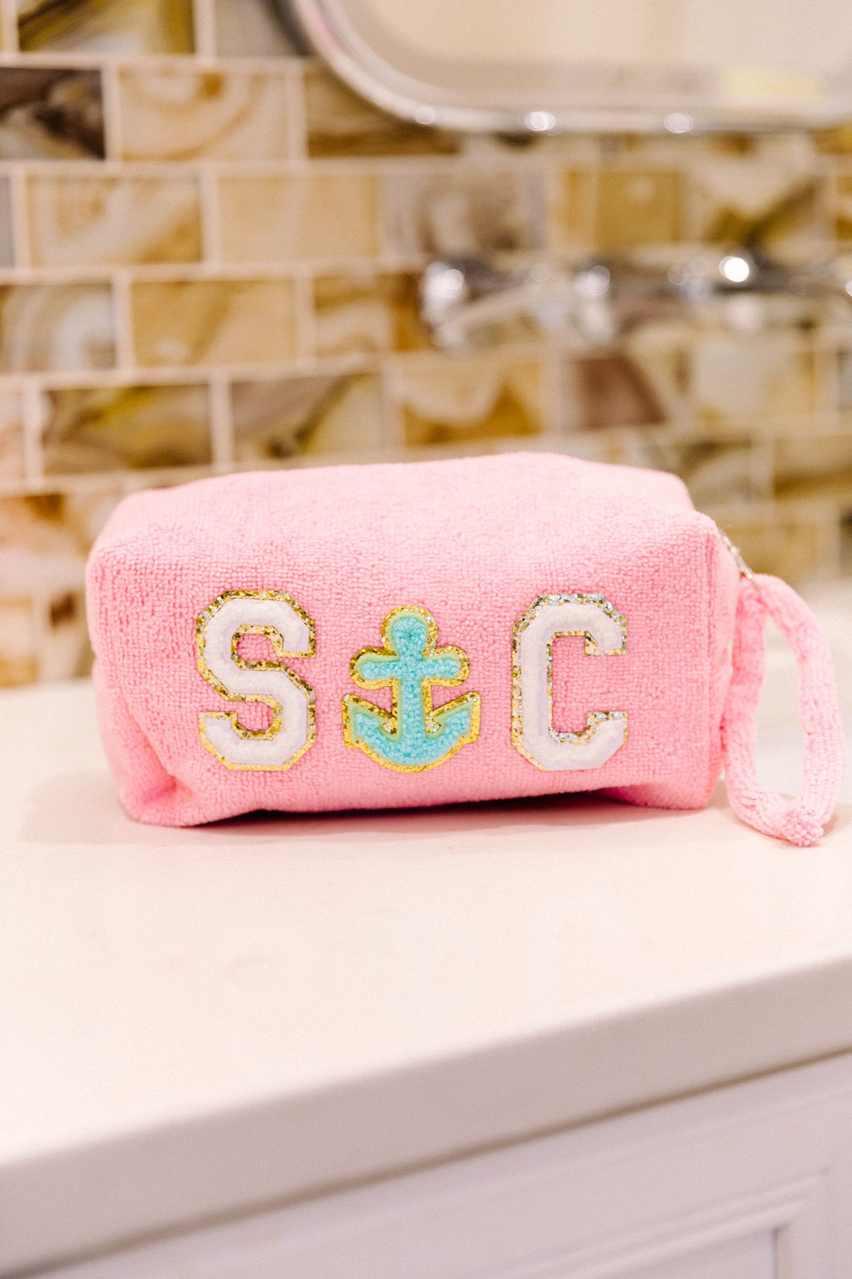 CUSTOM SMALL TERRY CLOTH BAG "CUSTOMIZE YOUR OWN" – Judith March