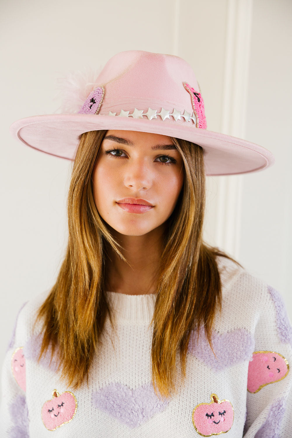 *GIRLY GHOST PINK RANCHER HAT – Judith March