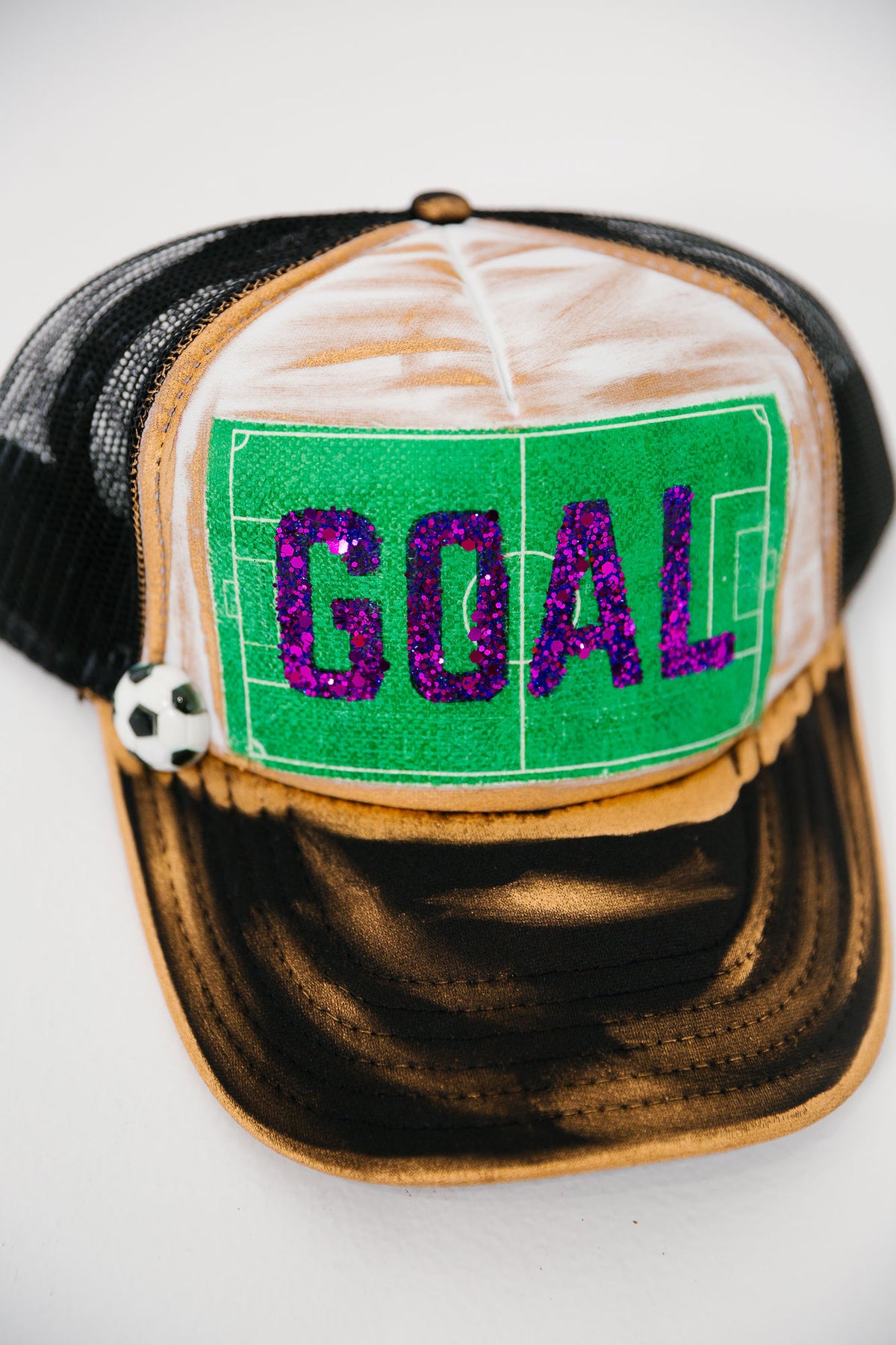 SOCCER GOAL TRUCKER HAT – Judith March