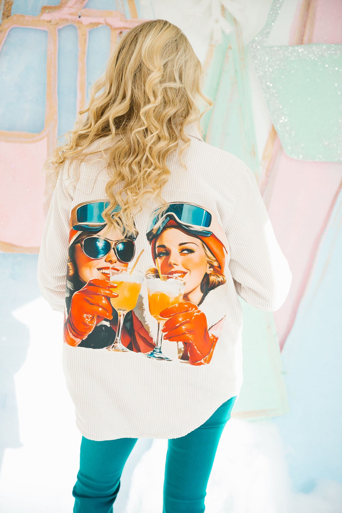 SLOPESIDE SPRITZ REVERSIBLE BUTTON DOWN – Judith March