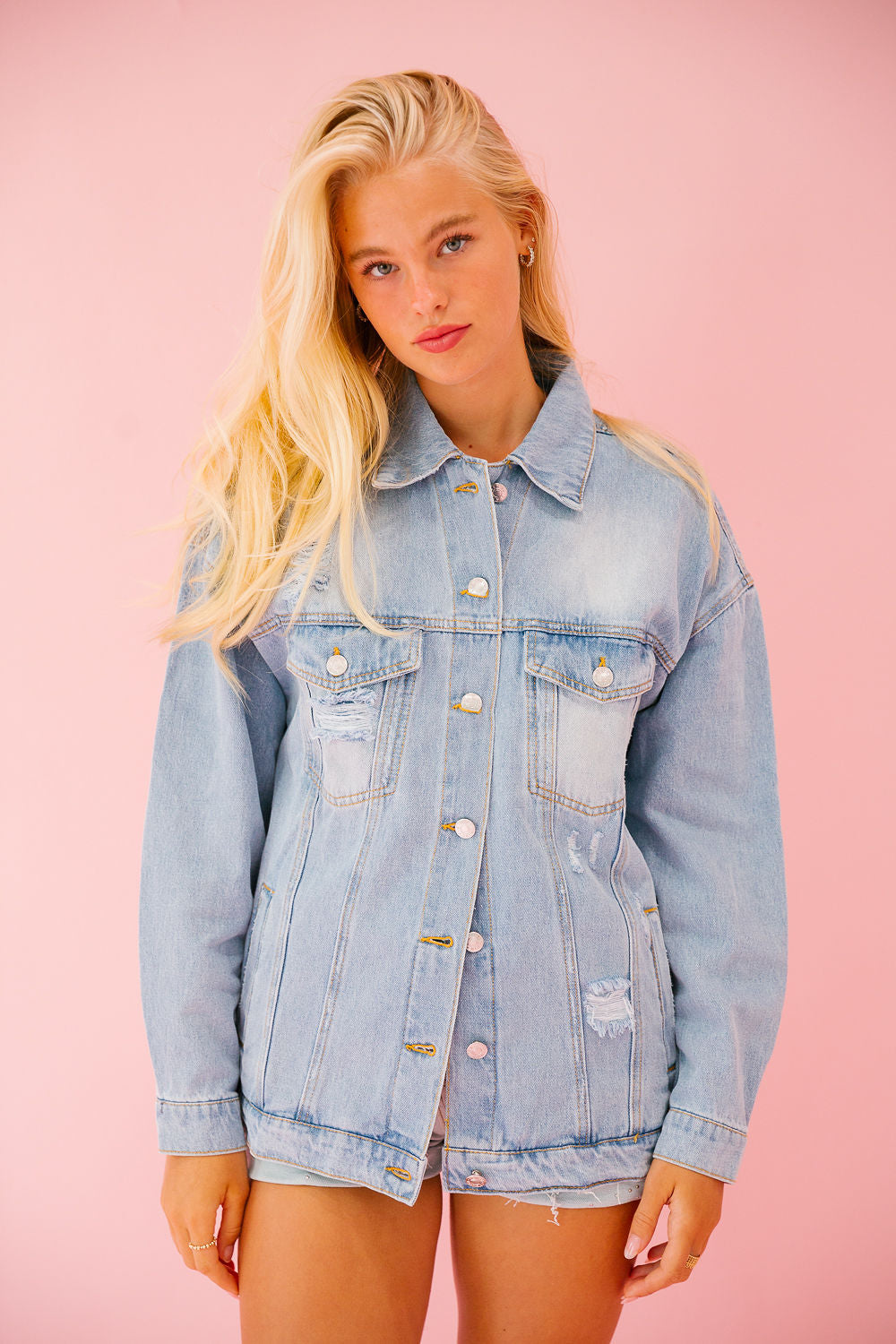CUSTOM BASEBALL DENIM JACKET – Judith March