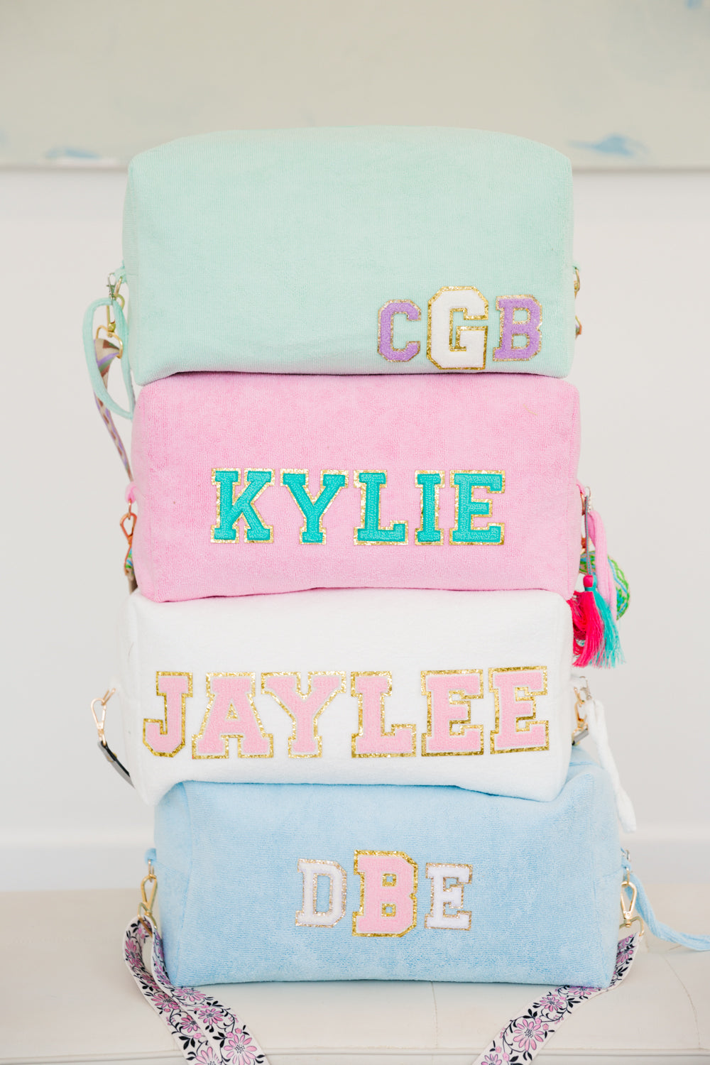 CUSTOM LARGE TERRY CLOTH BAG "CUSTOMIZE YOUR OWN" – Judith March